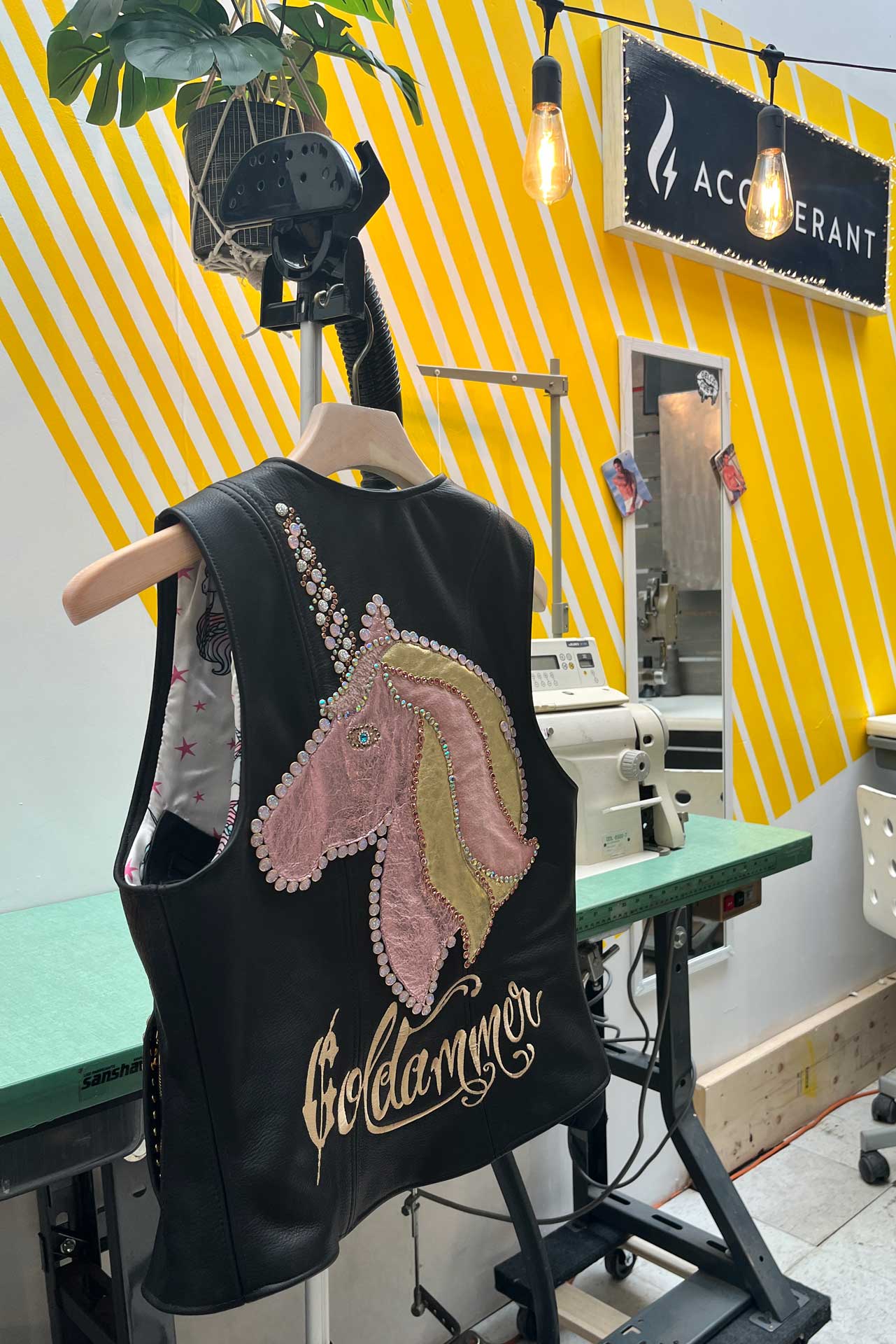 Graphic Designer Transfers Creative Talents Opening a Custom Leather ...